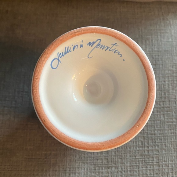 Vintage | Accents | Vintage 7s French Moustiers Ceramic Hand Painted ...